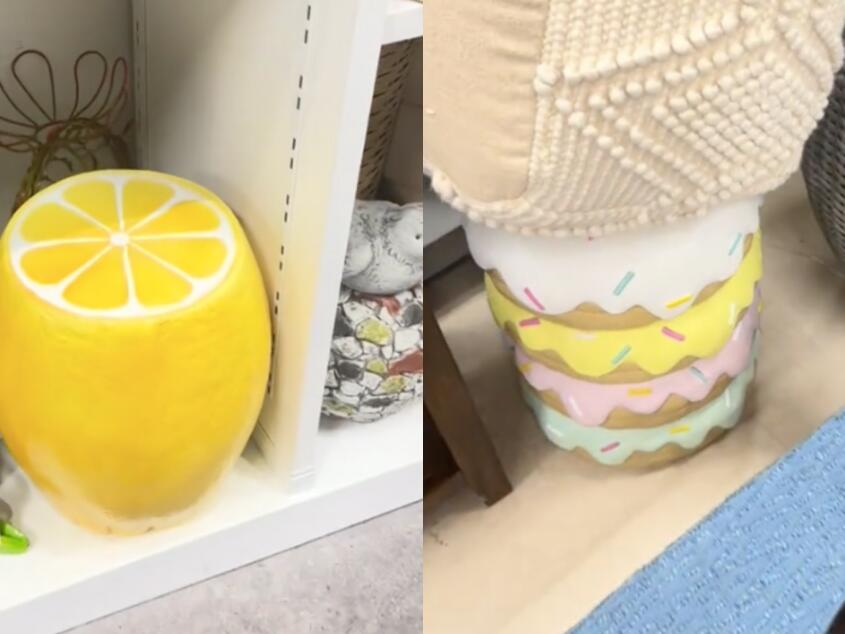 DIYer Bought 11 HomeGoods Food Stools and Actually Made Good Use of ...