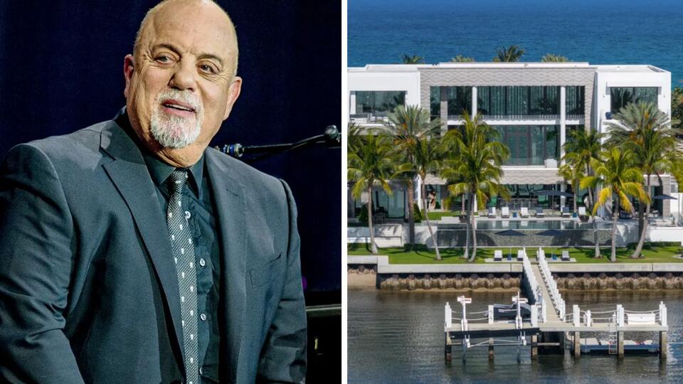 Inside Billy Joel’s Former $85M Florida Mansion Now on the Market ...