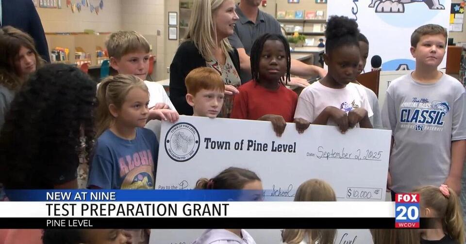 Pine Level donates $10k for student success in state testing - NewsBreak