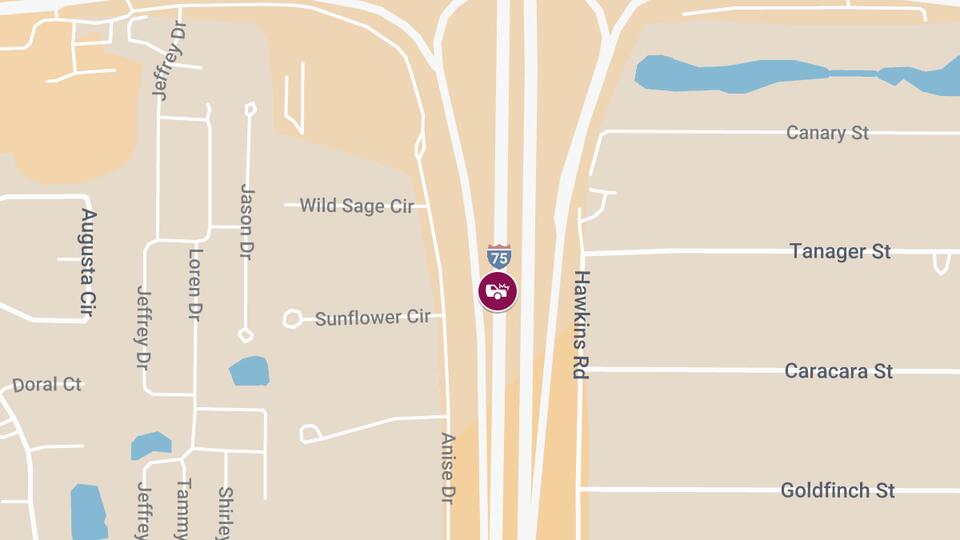 Sarasota, FL – Injuries Reported in Crash on I-75 NB Exit 205 On-Ramp ...