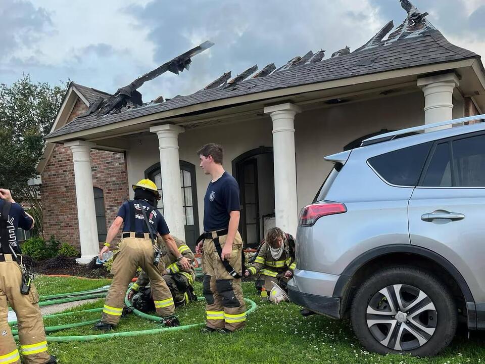 Firefighters respond to two-alarm house fire in Central