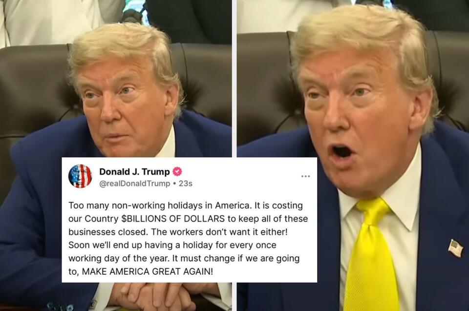 People Are Calling Trump's Juneteenth Truth Social Post "Cartoon ...