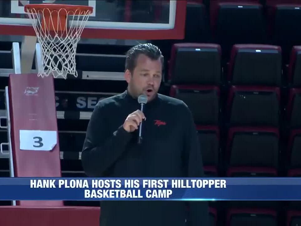 Hank Plona hosts his first Hilltopper Basketball Camp
