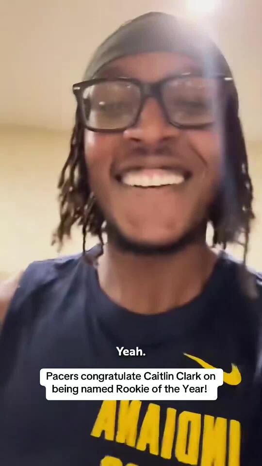 Myles Turner Tyrese Haliburton and Obi Toppin show Caitlin Clark some ...