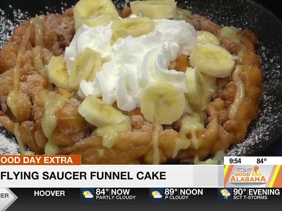 Vercilya Reese: Flying saucer funnel cake