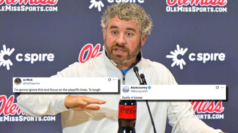 Pete Golding Lands In Trouble After Ole Miss 2026 Schedule Draws ...