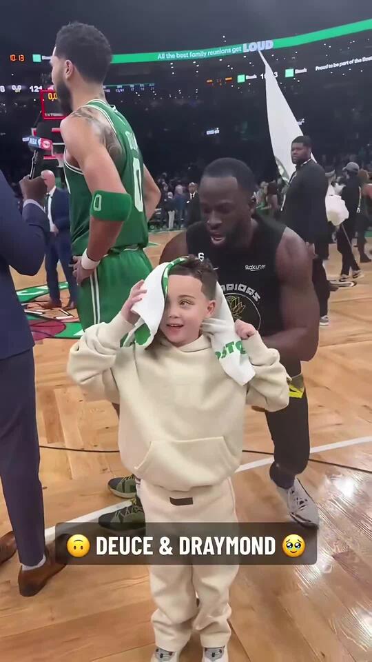 Deuce and Draymond are too cute NBA basketball DraymondGreen - NewsBreak