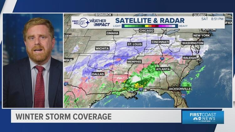 Tracking a severe winter storm and impacts across the Southeast - NewsBreak