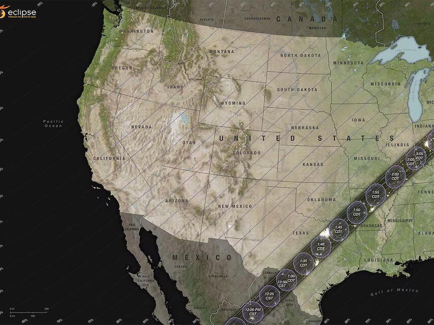 Solar eclipse viewing: Where historically is your best chance for clear ...