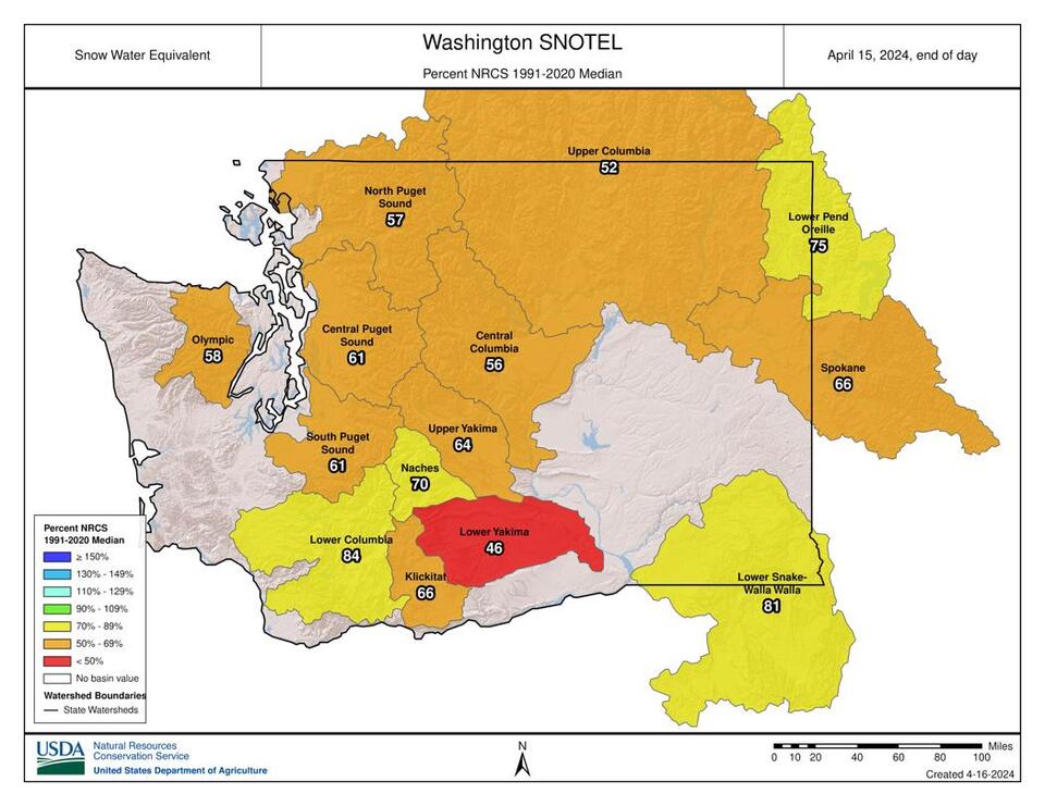 Drought emergency declared for Washington state ahead of warm summer ...