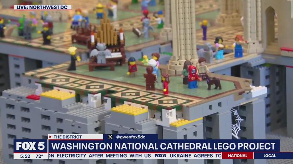 Washington National Cathedral Lego Project - NewsBreak