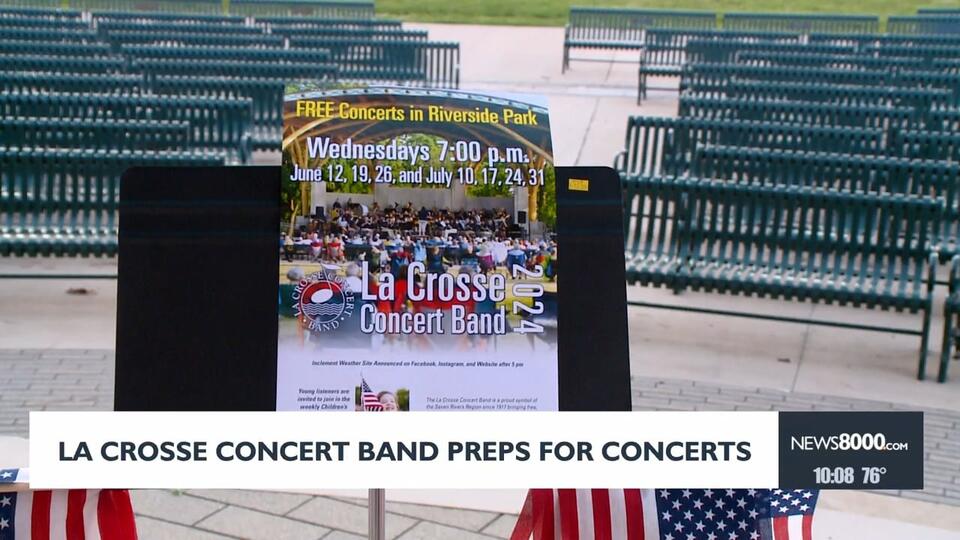 La Crosse Concert Band preps for Riverside Park concert series - NewsBreak