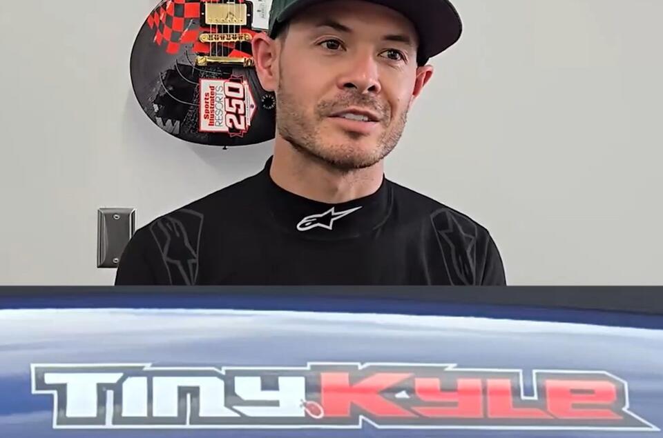 Kyle Larson Says Brexton Busch “Got A Good Laugh” Out Of His “Tiny Kyle ...