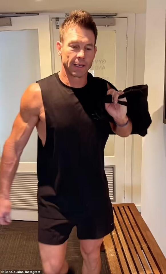Still got it! AFL legend Ben Cousins, 46, shows off his ripped figure ...