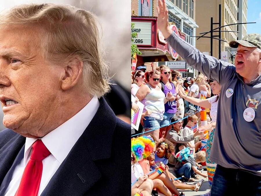 Donald Trump bashes Tim Walz's support for trans people in such a weird way