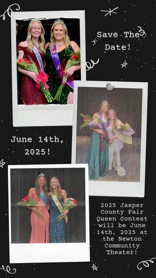 Jasper County Fair Queen Pageant Date Set - NewsBreak