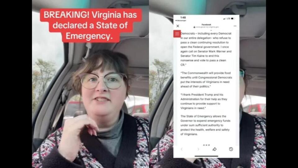 Virginia Declares State of Emergency Amid Government Shutdown: Social ...