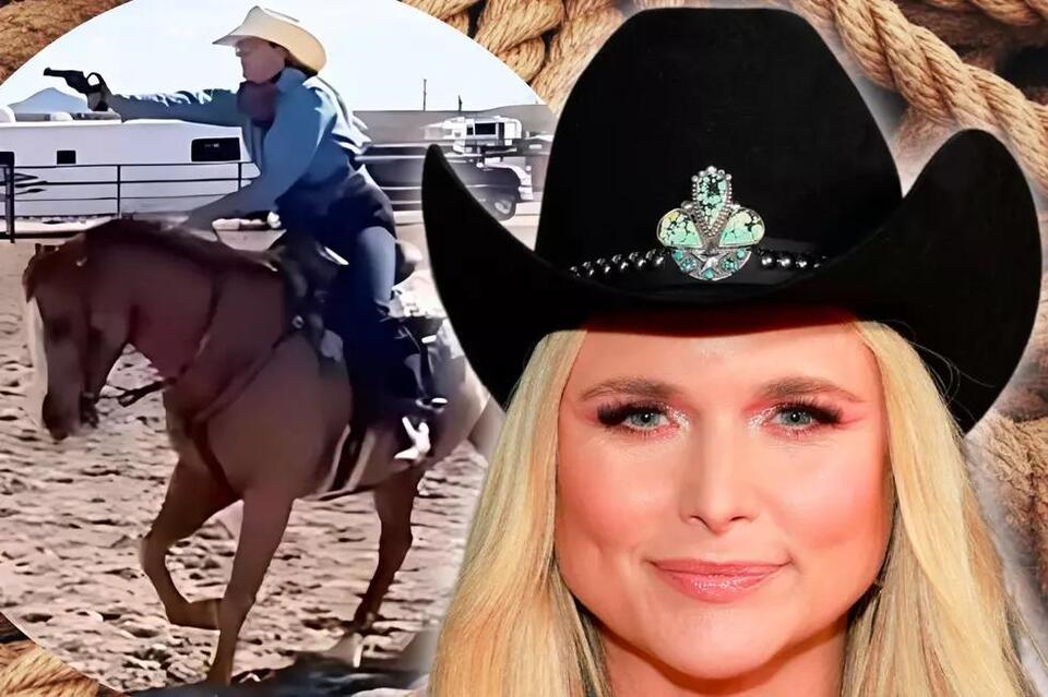 Miranda Lambert Riding a Horse While Shooting a Pistol Is a Must See ...