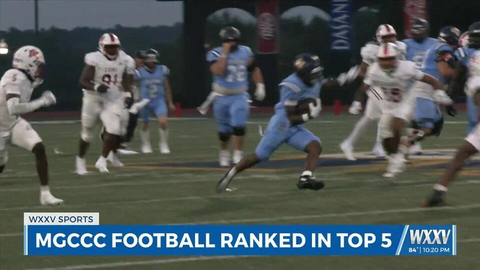 Mississippi Gulf Coast Community College football jumps to top-five ...