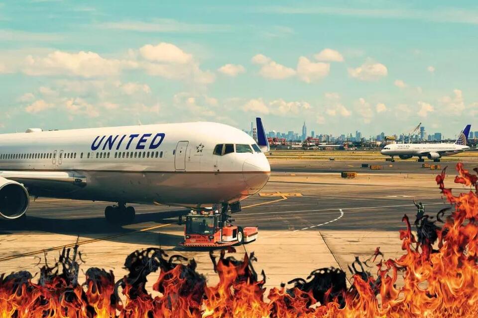 Engine Failure: Houston Flight Catches Fire on Takeoff, Passengers ...