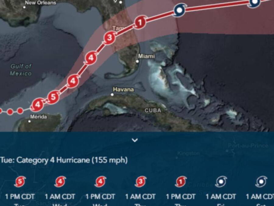 Hurricane Milton updates: When will it hit Florida? Timeline, tracker ...