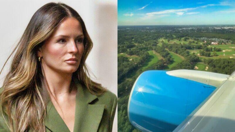 Margo Martin Shares Stunning View From Air Force One Flying Over Ryder ...