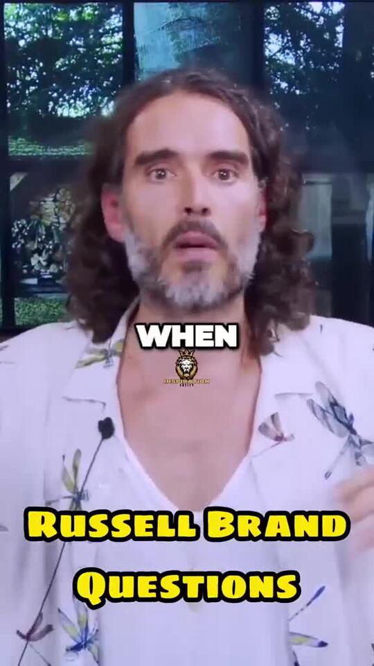 Russell Brand - The famous UK truth speaker is now being targeted for ...