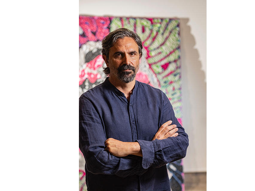 Puerto Rican artist José Lerma presents "Relator con Amargura," his first panoramic exhibition ...