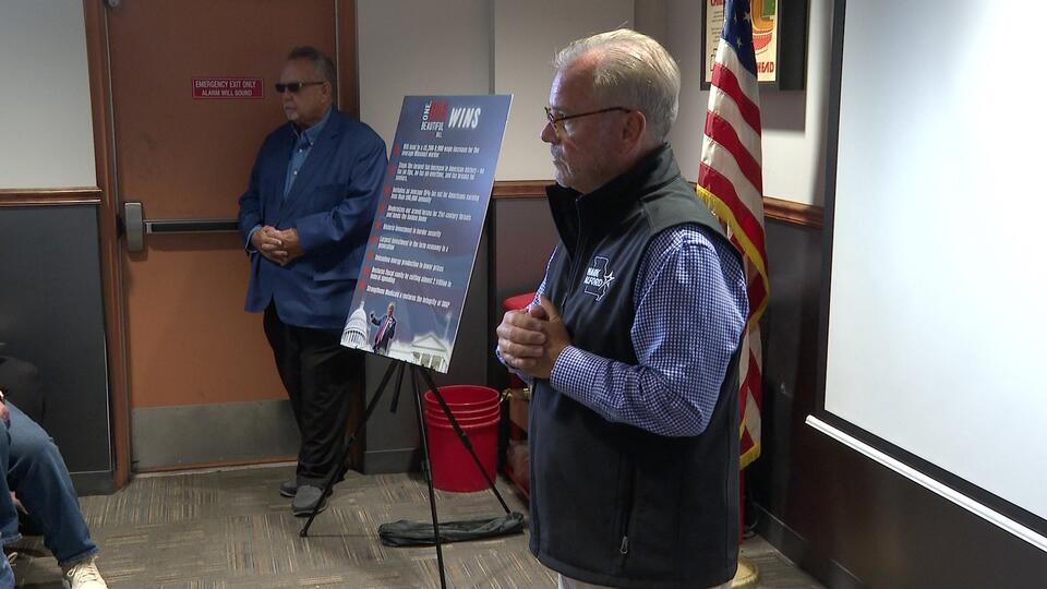 Rep. Mark Alford answers questions, defends record at town hall in ...