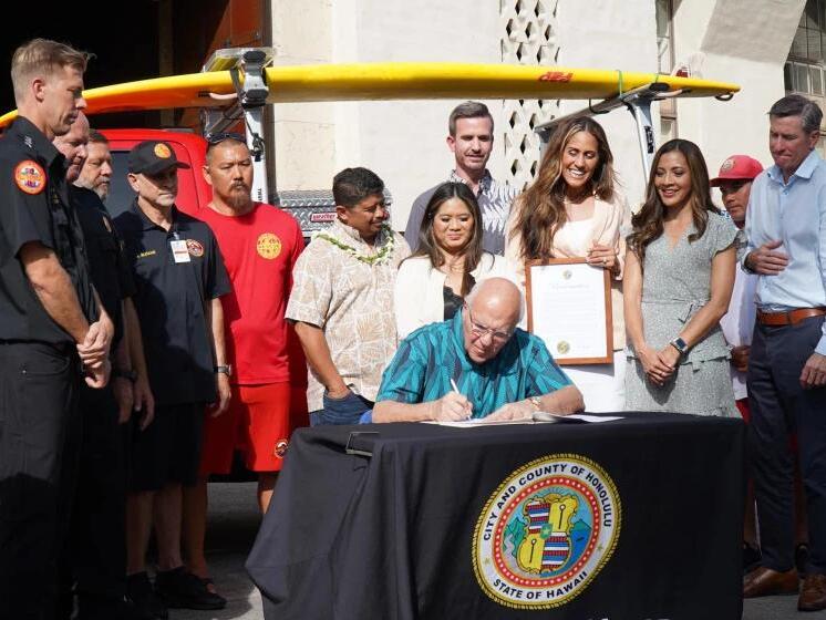 Oʻahu lifeguards officially have their own city department
