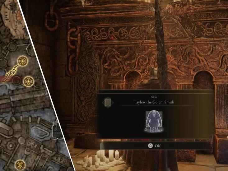 Elden Ring: How to Get Taylew The Golem Smith Spirit Ash in Shadow of ...