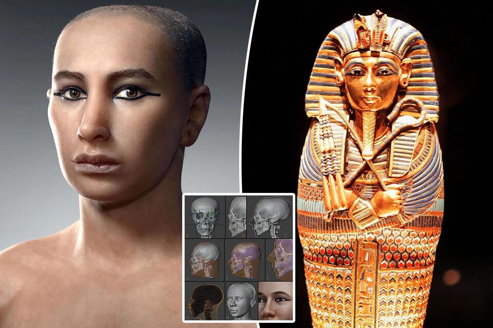 King Tut’s face revealed for the first time in over 3,300 years - NewsBreak