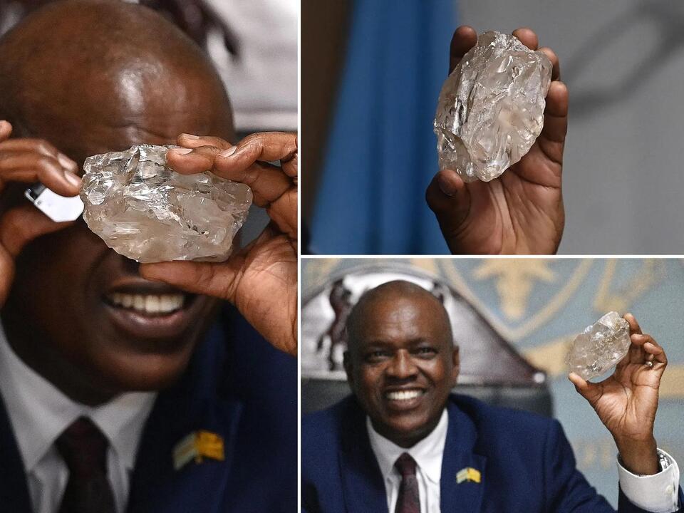 Biggest diamond in over a century found in Botswana — a whopping 2,492 carats