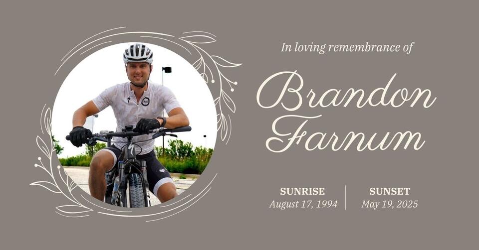 Bike Masters Athlete Brandon Farnum, 30, Dies, Leaving His Wife Brooke ...