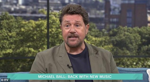Michael Ball fights back tears as he discusses his 'beautiful and ...
