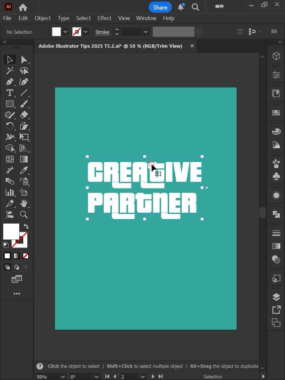 Adobe Illustrator 2025 - Tips to Create a Text Drop Shadow Effect ...