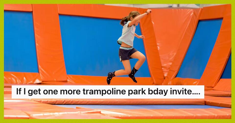 This Mom Is Completely Over Trampoline Park Birthday Parties - NewsBreak