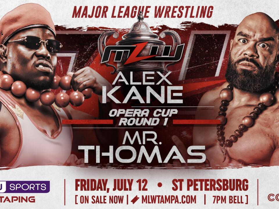 Alex Kane To Face Mr. Thomas In First Round Of MLW Opera Cup