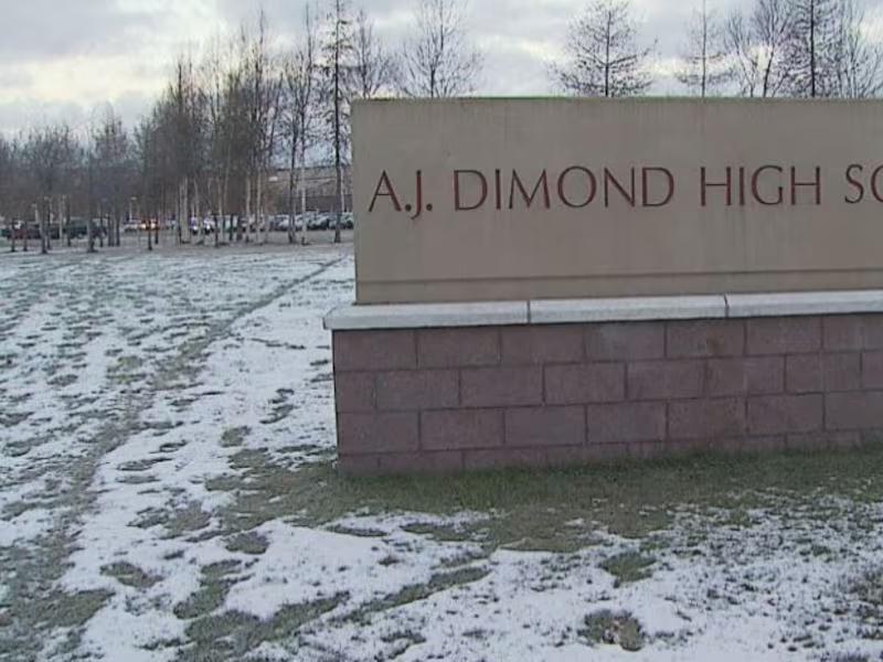 Dimond High School employee placed on administrative leave, district says