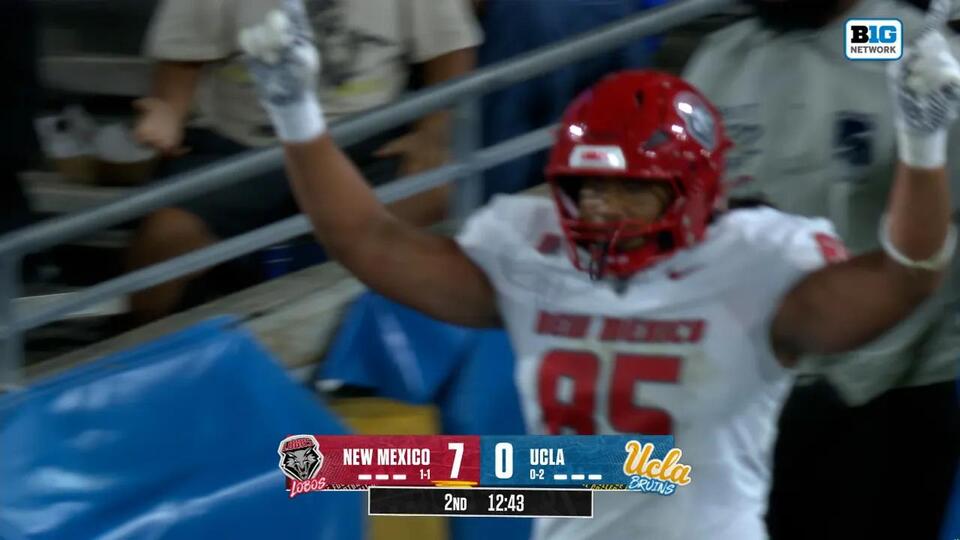 Jack Layne finds Simon Mapa for TD, extending New Mexico's lead over ...