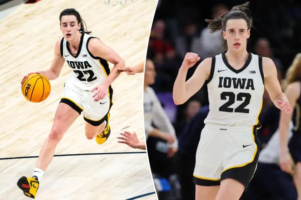 Caitlin Clark shows off incredible vision in Big Ten semifinal rout of ...