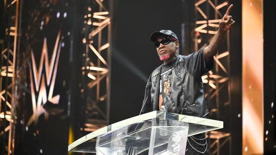 Dennis Rodman Wanted Ric Flair To Induct Him Into The WWE Hall Of Fame ...