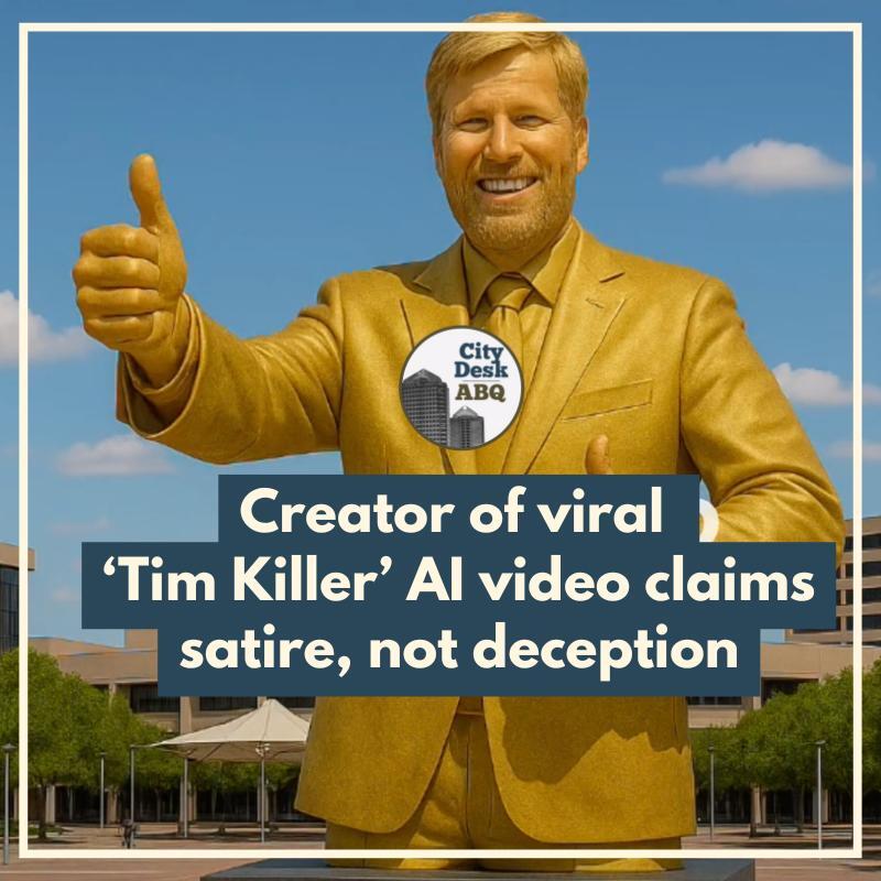 Creator of viral ‘Tim Killer’ AI video claims satire, not deception ...