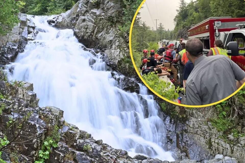 New York Hiker Airlifted After Accident at ‘Dangerous’ Waterfall ...