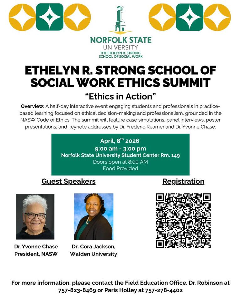Social Work Ethics Summit at NSU on April 8 - NewsBreak