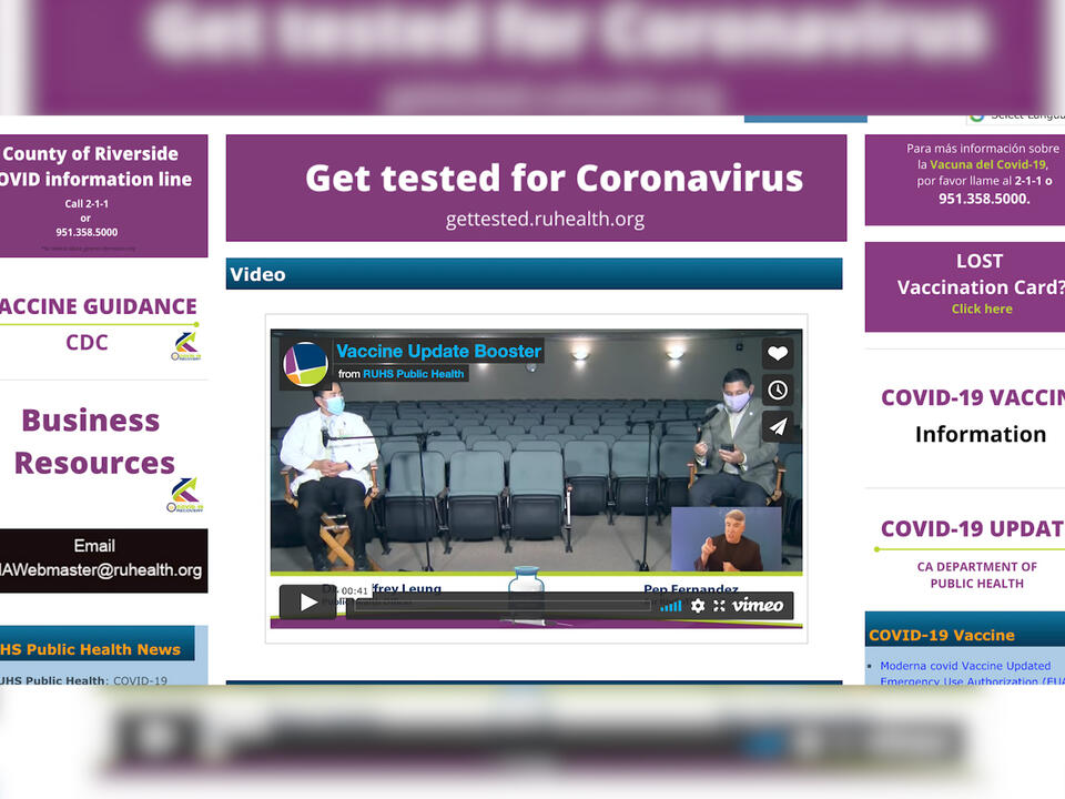 Riverside County Public Health addresses COVID testing accuracy concerns