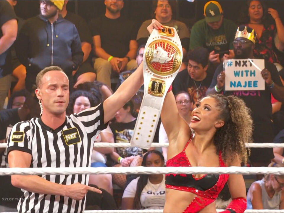 Kelani Jordan Successfully Defends NXT North American Title For The ...