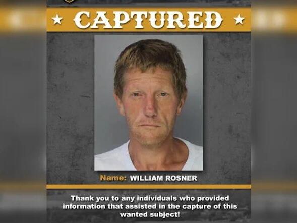Captured: Escaped Cumberland County Inmate William Rosner Returned to ...