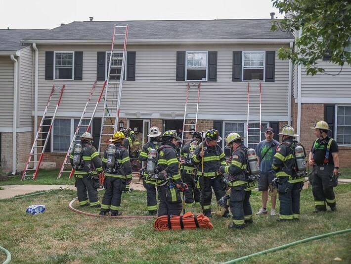 Multiple units responding to possible house fire at Juniper Path and ...