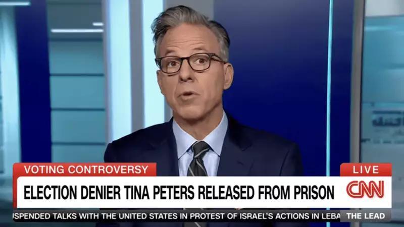 'Wow!' Jake Tapper astounded by Tina Peters' first interview after ...